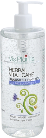 Vis Plantis Herbal Vital Care Cornflower Extract & Panthenol Micellar ...