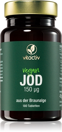 Vitactiv JOD Tabletten mit Pflanzenextrakten | notino.at