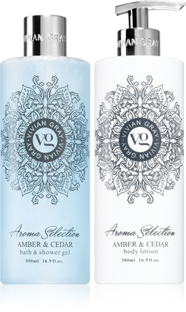 Vivian Gray Aroma Selection Amber & Cedar gift set | notino.co.uk