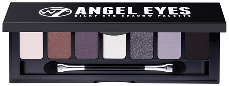 W7 Cosmetics Angel Eyes Jet Set Eyeshadow Palette with Mirror and ...