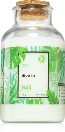 We Love Candles Go Green Dive In lõhnaküünal | notino.ee