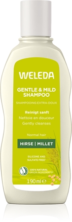 Weleda Hair Care nourishing shampoo with millet for normal hair ...