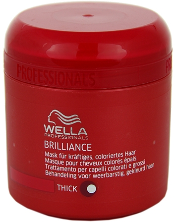 Wella Professionals Brilliance Maske für grobes gefärbtes Haar | notino.at