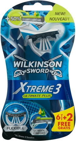 Wilkinson Sword Xtreme 3 Ultimate Plus Disposable Razors 8 pcs | notino ...