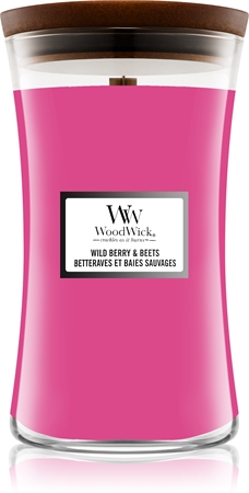 Woodwick Wild Berry & Beets kvapioji žvakė medinė dagtis | notino.lt