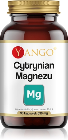 Yango Cytrynian Magnezu regeneracja mięśni