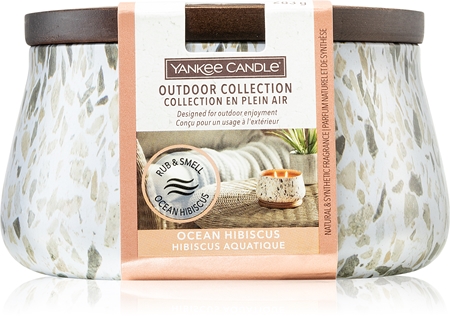 Yankee Candle Outdoor Collection Ocean Hibiscu scented candle Outdoor ...
