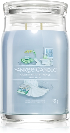 Yankee Candle A Calm & Quiet Place Duftkerze Signature