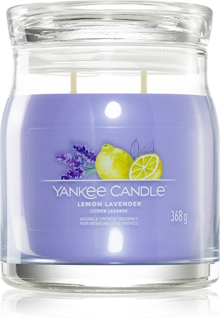 Yankee Candle Lemon Lavender scented candle Signature | notino.co.uk