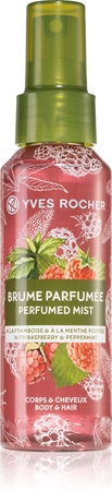 Yves Rocher Raspberry & Mint spray per corpo e capelli | notino.it