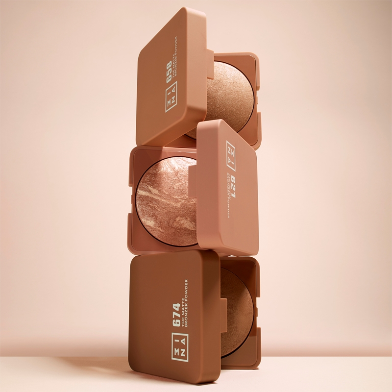 3INA The Bronzer Powder kompaktní bronzující pudr | notino.cz