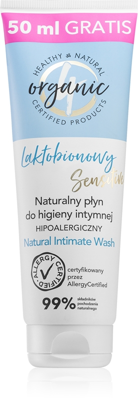 4Organic Lactobion Intimate hygiene gel | notino.ie