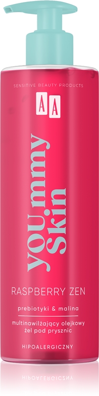 AA Cosmetics YOU.mmy Skin Raspberry Zen душ масло с аромат на малини ...