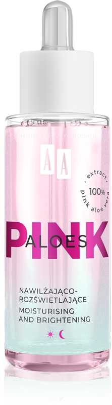AA Cosmetics Aloe Pink sérum hydratation intense à l'aloe vera | notino.fr