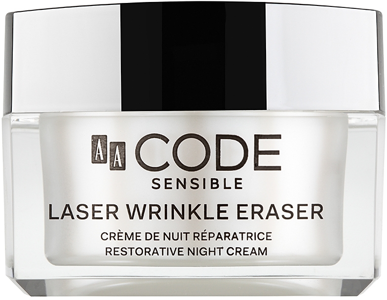 AA Cosmetics CODE Sensible Laser Wrinkle Eraser crème de nuit ...