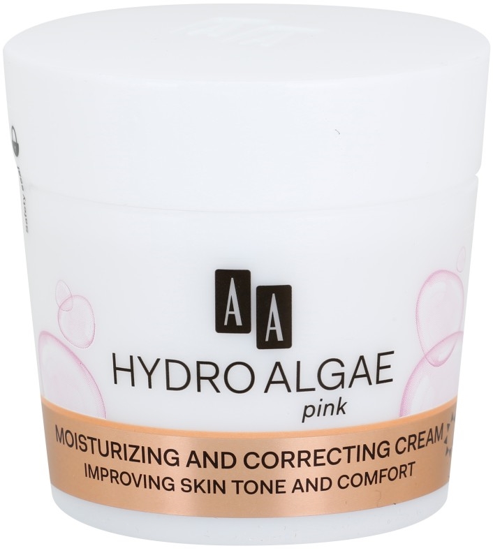 AA Cosmetics Hydro Algae Pink Colour Correcting Cream with Moisturizing ...