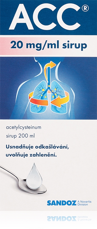 ACC ACC 20mg/g sirup na odkašlávání | notino.cz