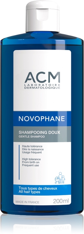ACM Novophane Gentle Shampoo Extra Gentle Shampoo for all hair types ...