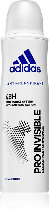 Adidas Pro Invisible anti-transpirant anti-traces blanches pour femme ...