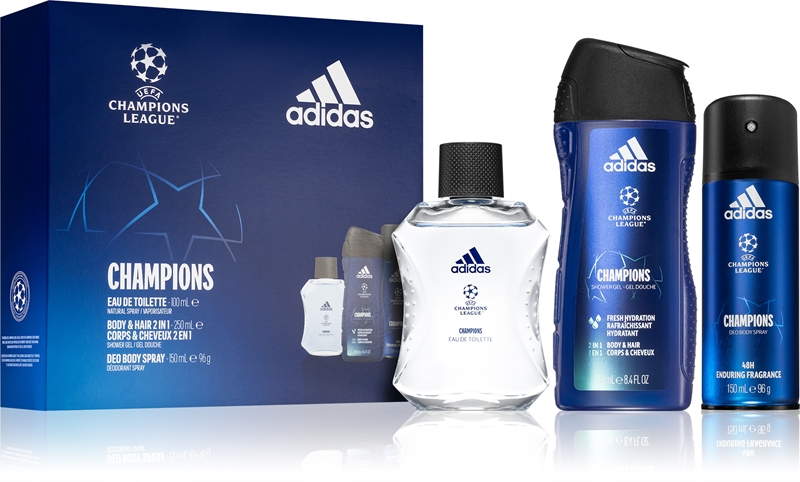 Adidas UEFA Champions League Champions Edition gift set (for the ...
