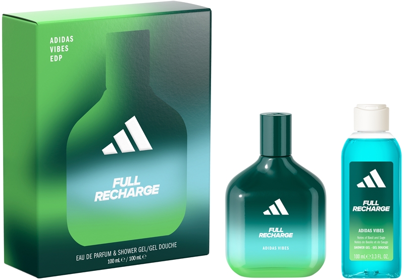 Adidas Vibes Full Recharge Gift Set for the body unisex | notino.ie