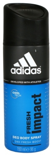 Adidas Fresh Impact Deo Spray for Men 150 ml | notino.co.uk