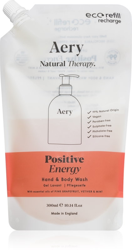 Aery Aromatherapy Positive Energy liquid soap for hands and body ...