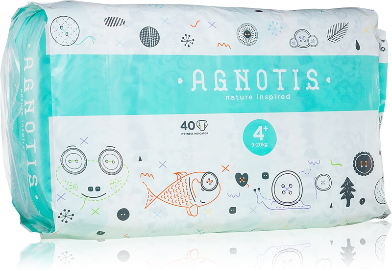 Agnotis Baby Diapers No 4+ disposable nappies | notino.co.uk