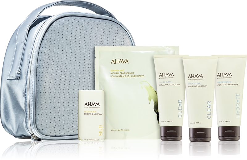 AHAVA Purifying Mud Face And Body Gift Set for deep cleansing | notino.ie