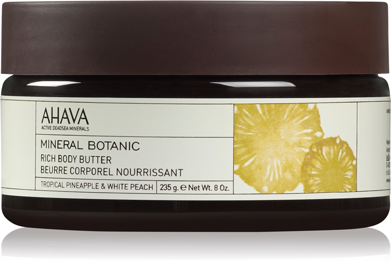 Ahava Mineral Botanic Tropical Pineapple & White Peach manteca corporal ...
