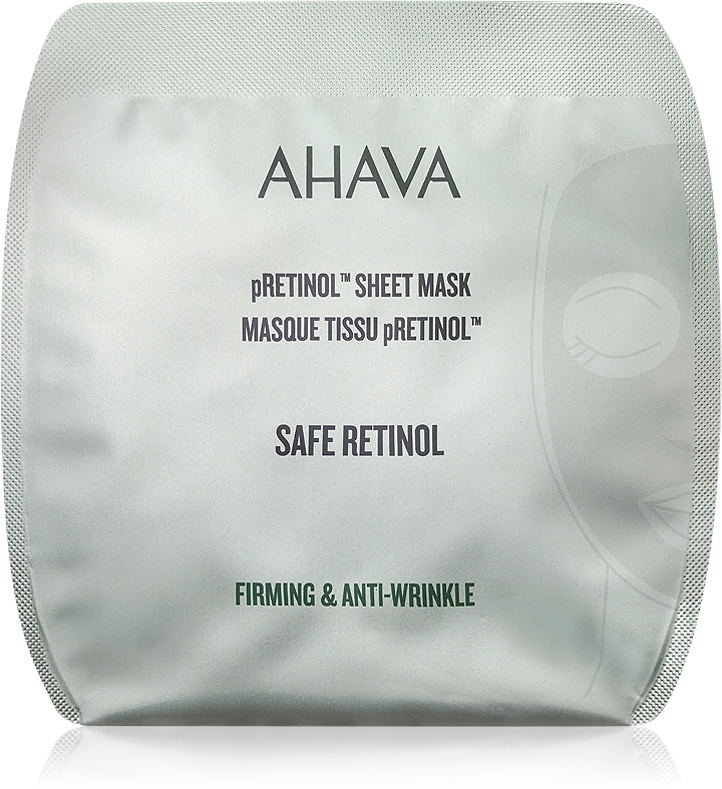 AHAVA Safe Retinol Smoothing Sheet Mask with retinol | notino.ie