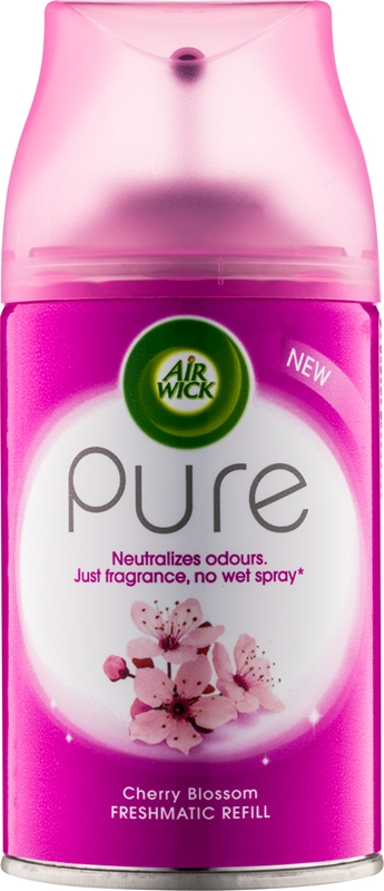 Air Wick Pure Cherry Blossom Automatic Air Freshener 250 ml Refill ...