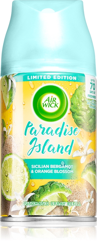 Air Wick Paradise Island Sicilian Bergamot & Orange Blossom luftfrisker Genopfyldning | Dufte ...