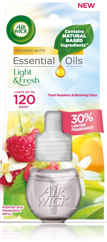 Air Wick Light & Fresh Fresh Raspberry & Blooming Citrus smaržvielu ...