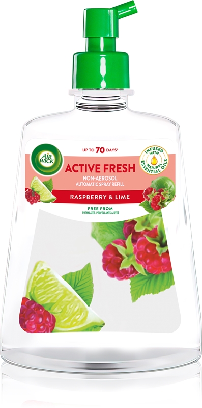 Air Wick Active Fresh Raspberry & Lime air freshener refill | notino.ie
