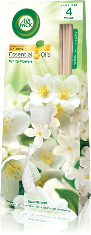 Air Wick Essential Oils White Flowers aroma diffuser with filling ...