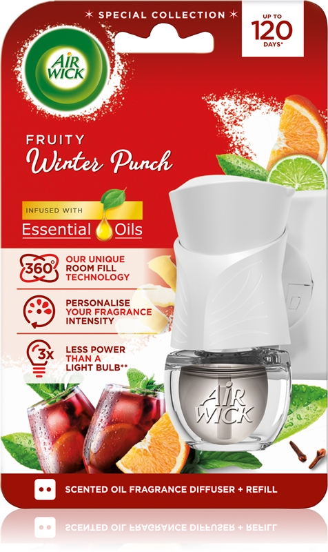 Air Wick Electric Winter Punch електрически уред за освежаване на ...