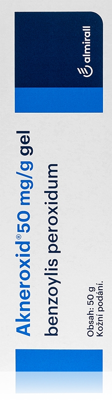 Akneroxid Akneroxid 5 50mg/g gel proti akné | notino.cz