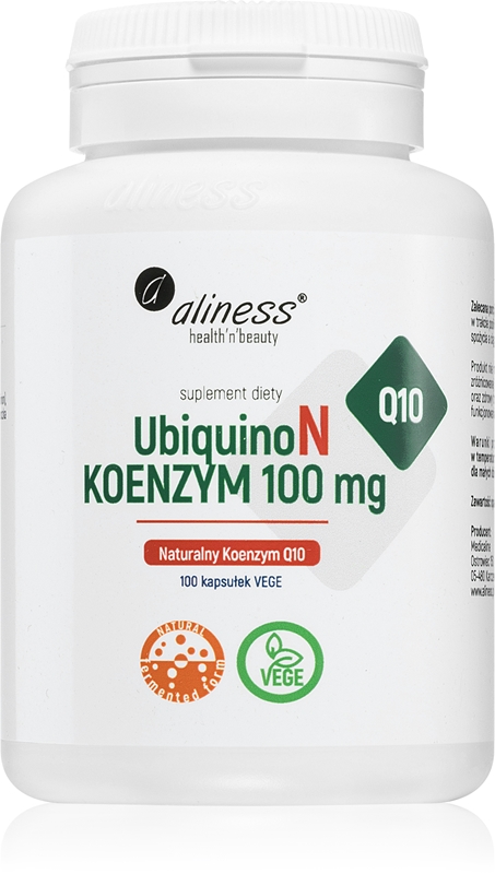 Aliness UbiquinoL Koenzym Q10 Q10 100mg | notino.pl