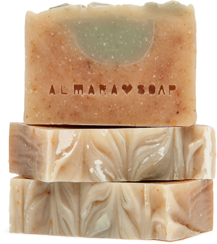 Almara Soap Natural Lemon Tea Tree jabón natural en barra para pieles ...
