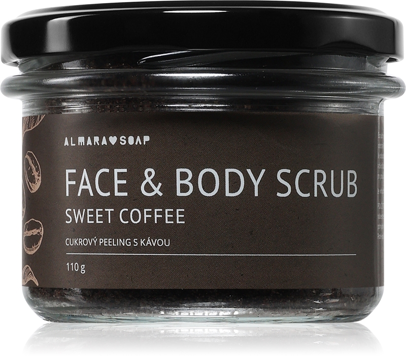 Almara Soap Face & Body Scrub peeling cukrowy do ciała i twarzy