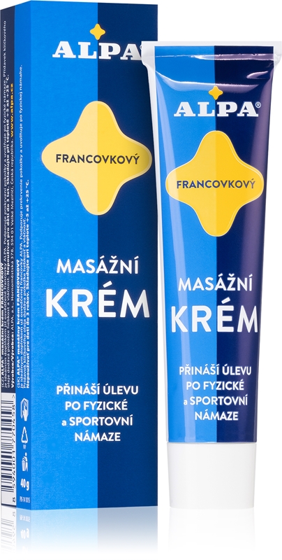 Alpa Massaging cream france Massage Cream for muscles and joints ...