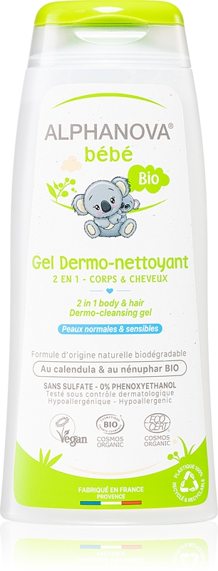 Alphanova Baby Bio Shower Gel And Shampoo 2 In 1 for children from ...