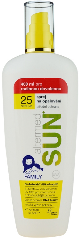 Altermed Sun Family spray solaire SPF 25 | notino.fr