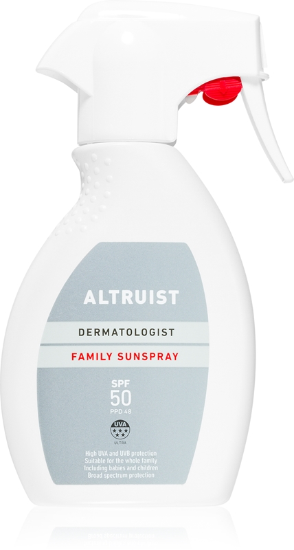 Altruist Family Sunspray opaľovací sprej SPF 50 | notino.sk