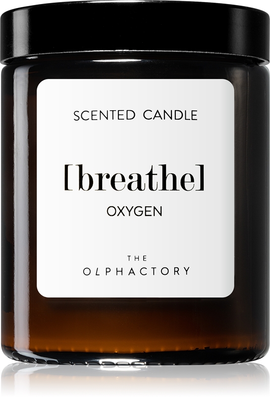 Ambientair The Olphactory Oxygen scented candle (brown) Breathe | notino.ie