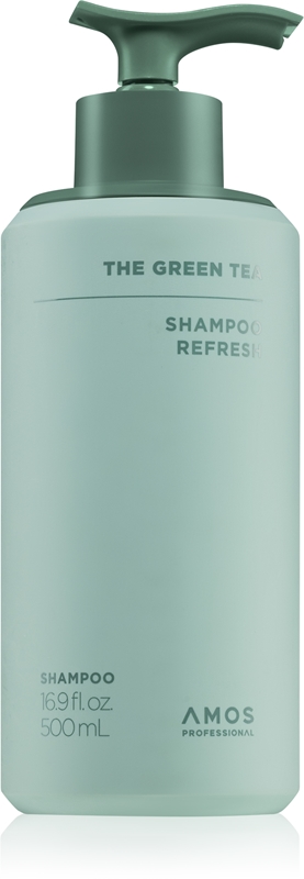 AMOS PROFESSIONAL The Green Tea Shampoo Refresh anti-hair loss shampoo ...