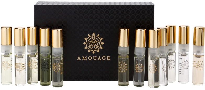 Amouage Man's Sampler Set Gift Set I. Memoir-Interlude-Beloved-Dia ...