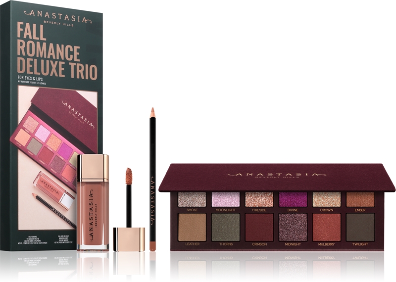 Anastasia Beverly Hills Fall Romance Deluxe Trio dárková sada na oči a ...