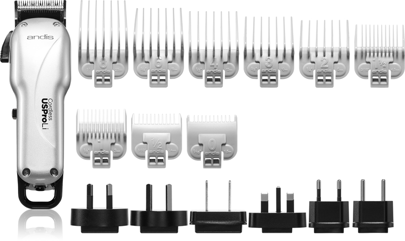 Andis US Pro Li Adjustable Blade Clipper 73010 Professional Beard ...